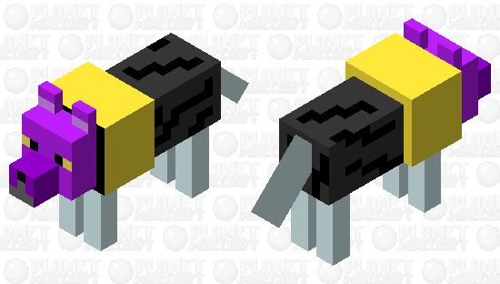 non binary wolf :) Minecraft Mob Skin