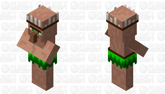 Villager Indian Minecraft Mob Skin