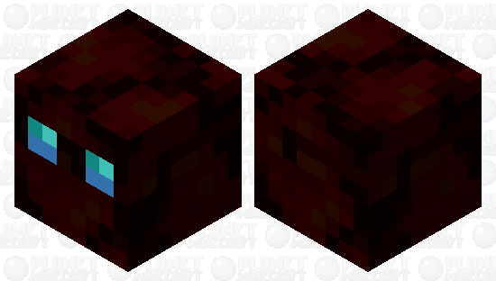 Soulfire cube Minecraft Mob Skin