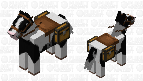 Horse Realistic Minecraft Mob Skin