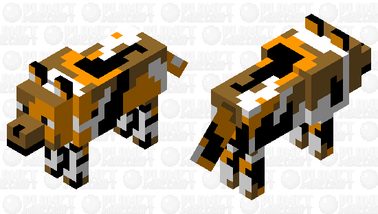 Mutt dog (mixed breed) Minecraft Mob Skin