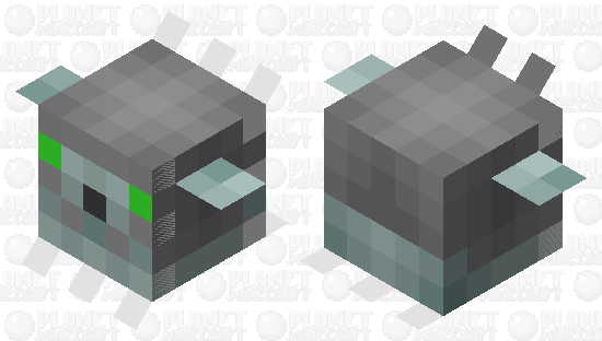 Robo-Puffer (medium) Minecraft Mob Skin