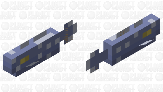 Coelacanth Minecraft Mob Skin