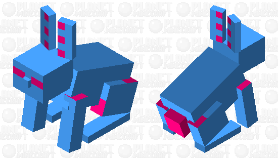 jojo d4c rabbit Minecraft Mob Skin