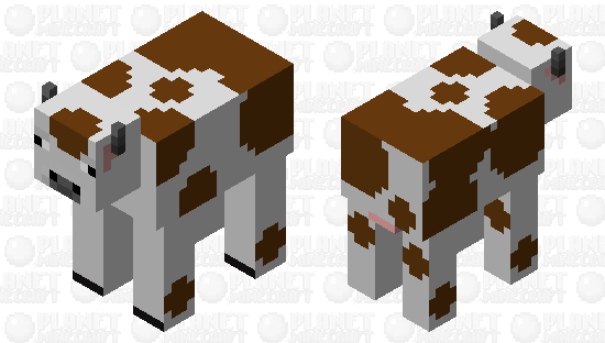 Cow #2 Minecraft Mob Skin