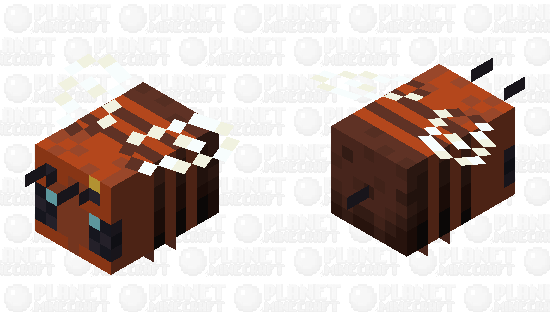 baked bee meat Minecraft Mob Skin
