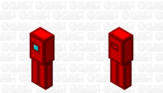 The crewmate Minecraft Mob Skin