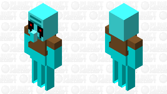 Red mist Minecraft Mob Skin