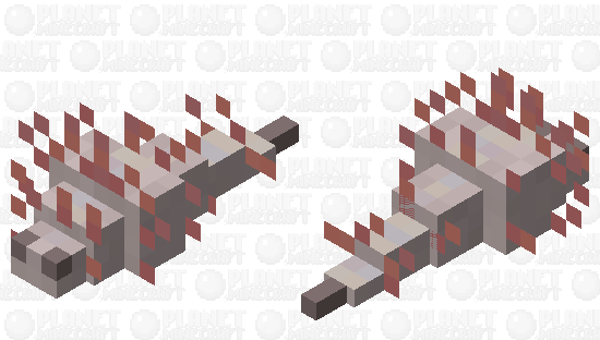 Pink Silverfish Minecraft Mob Skin