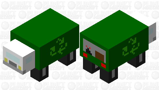 Garbage Truck Minecraft Mob Skin