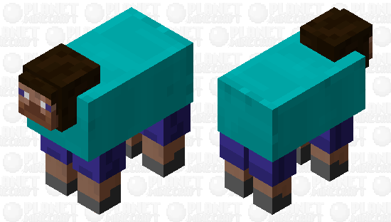 Shteve, do not shear ! Minecraft Mob Skin