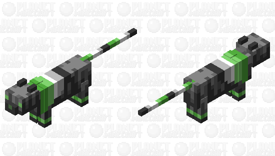 pride flag cats pt 9 (red cat) - aromantic Minecraft Mob Skin