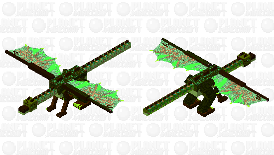forest dragon Minecraft Mob Skin
