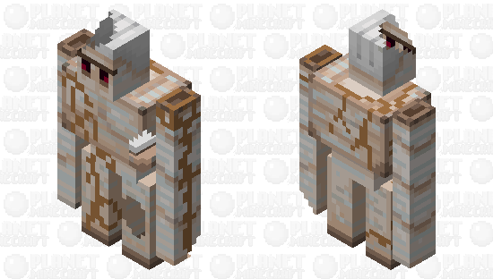 forgotten golem Minecraft Mob Skin