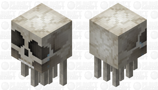 Bone Ghast Minecraft Mob Skin