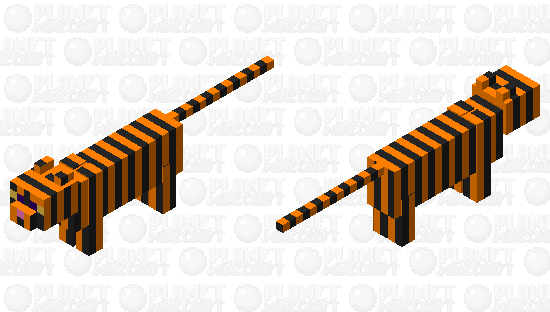 Tiger Minecraft Mob Skin