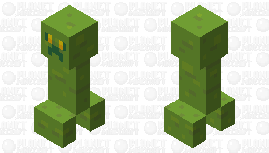 8-Bit Creeper Minecraft Mob Skin