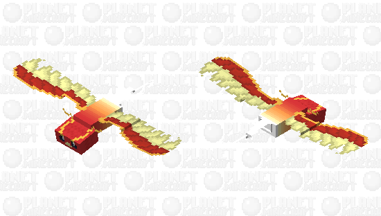 Phoenix Phantom Minecraft Mob Skin