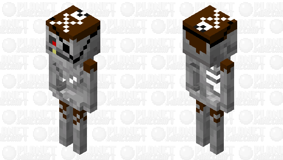 Skeleton Minecraft Mob Skin