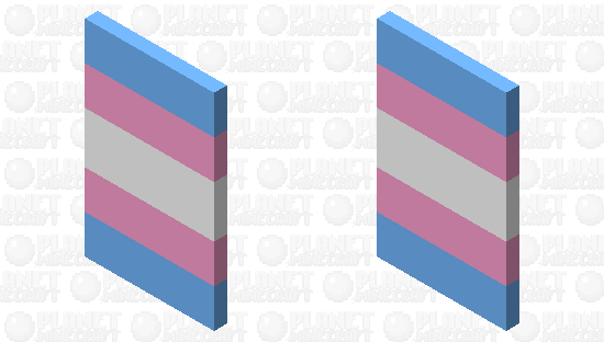 Trans Flag Cape Minecraft Mob Skin
