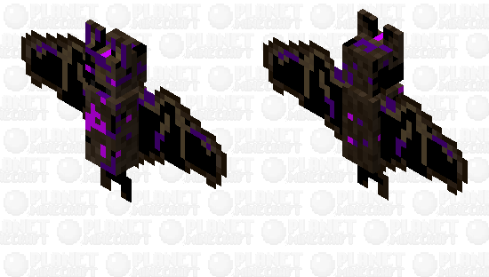 Ender infected bat Minecraft Mob Skin