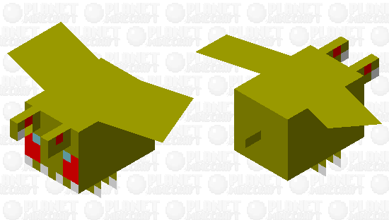 ghidorah Minecraft Mob Skin