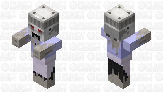 Halloween Zombie Knight Minecraft Mob Skin
