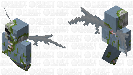 Zombie Vex Minecraft Mob Skin