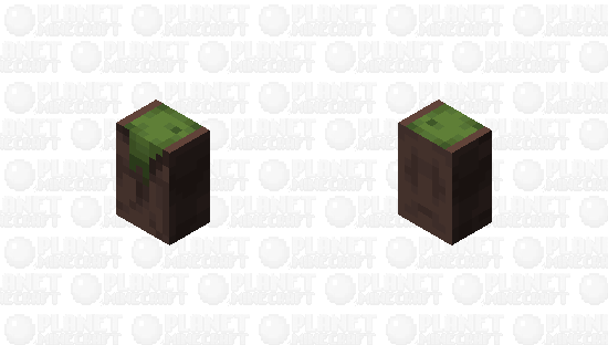 Headless legyless Zombie villager Minecraft Mob Skin