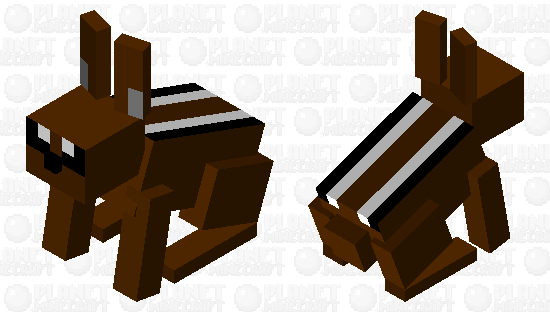 Chipmunk Minecraft Mob Skin
