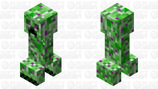 Ender Creeper Minecraft Mob Skin