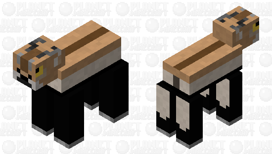 Pyrenean ibex Minecraft Mob Skin