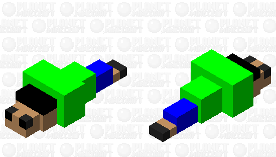 strange human Minecraft Mob Skin