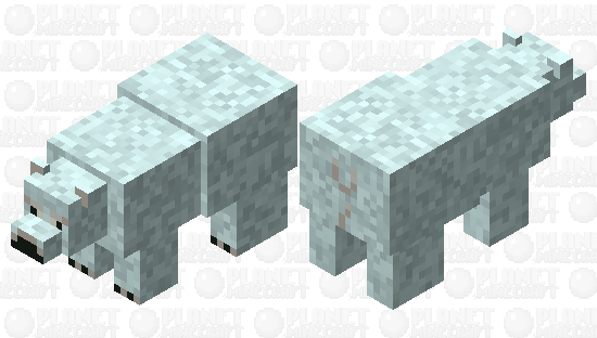 Polar Bear Minecraft Mob Skin