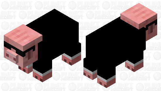 Agent pig Minecraft Mob Skin