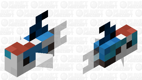 Winter (Pet Betta fish) Minecraft Mob Skin