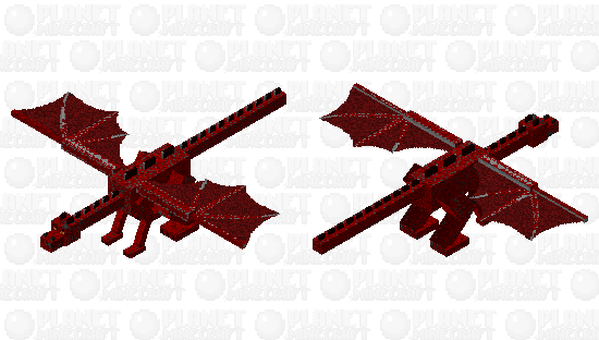 Medieval like Overworld dragon Minecraft Mob Skin