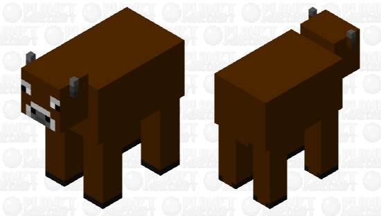 bull Minecraft Mob Skin
