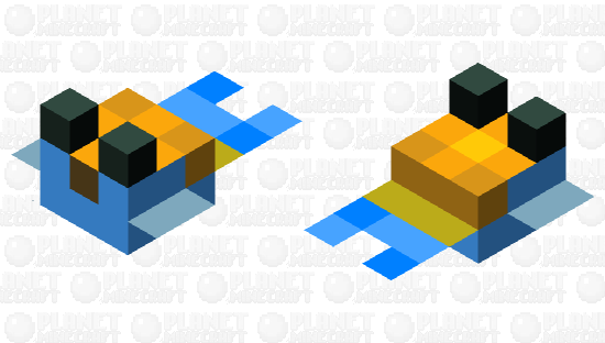 super fish (small) Minecraft Mob Skin