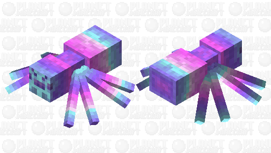 Retro Spooder Minecraft Mob Skin