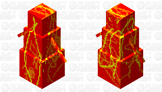 Lava golem Minecraft Mob Skin