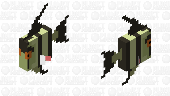 Angelfish (More Fish) Minecraft Mob Skin