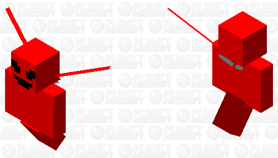 Red vex Minecraft Mob Skin