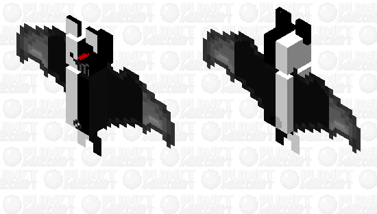 Bat Monokuma Minecraft Mob Skin