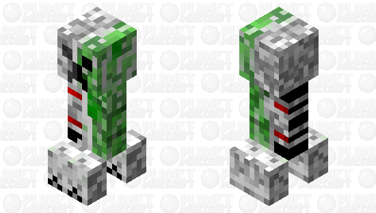 creeper skeleton Minecraft Mob Skin
