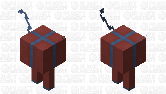 Freezing Present Minecraft Mob Skin