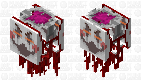 Ghastly Fun | Nether Nightmares Entry Minecraft Mob Skin