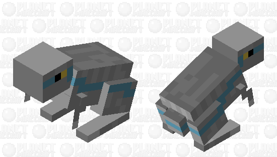 Bebe velociraptor blue Minecraft Mob Skin