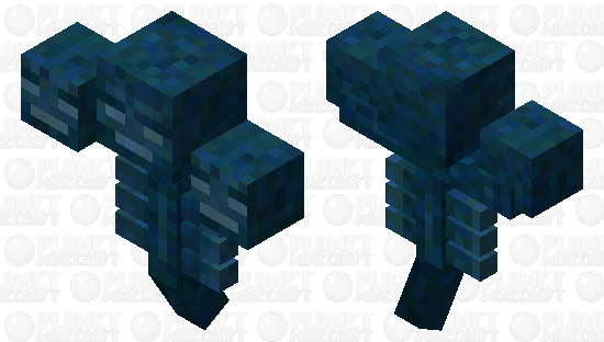Wither about to explode Minecraft Mob Skin