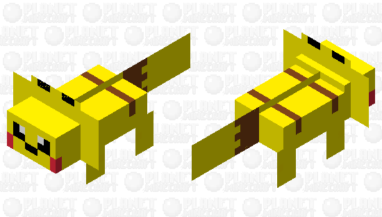 pikachu Minecraft Mob Skin